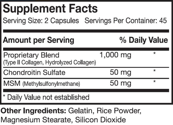 Co-Cell Type II Collagen (90 Capsules) – Nu-Health Products