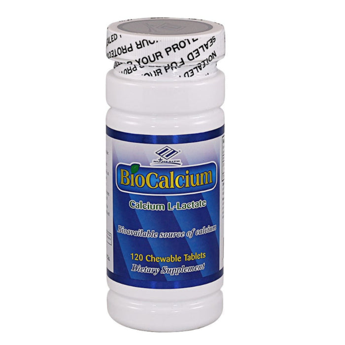 Biocalcium Chewable Tablets (120 Tablets) – Nu-Health Products